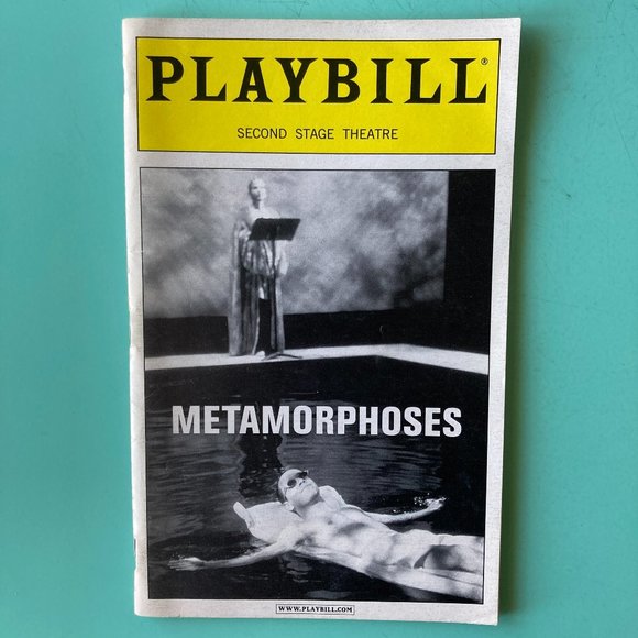 Playbill | Other | Playbill Metamorphoses Mary Zimmerman Second Stage ...